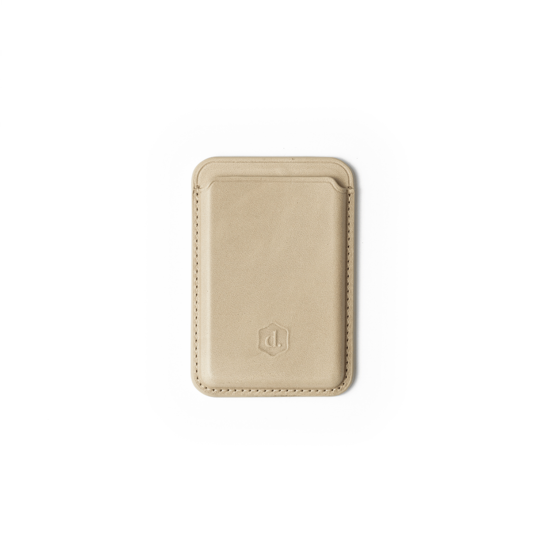 Billetera MagSafe Beige Billetera | Hombres | Dutchies